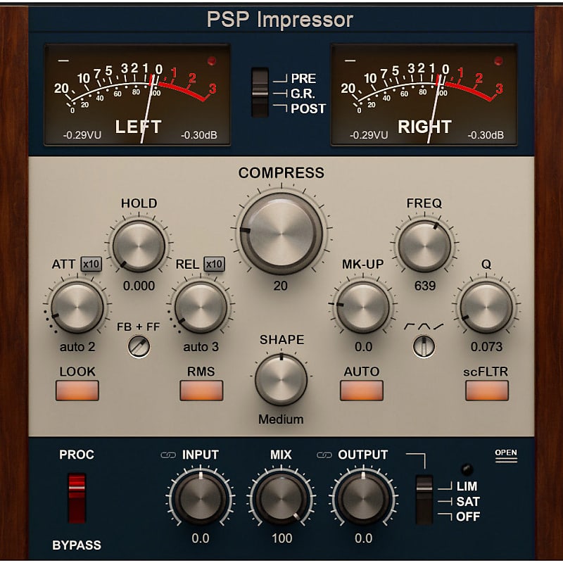 PSP Audioware Impressor Compressor | Reverb