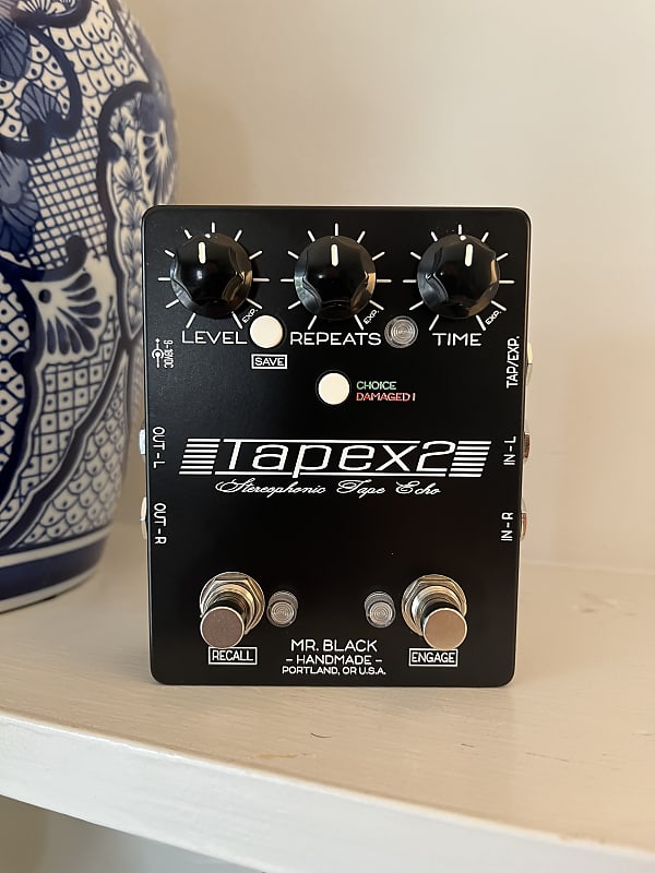 Mr. Black Tapex 2 with Tap Tempo - Black | Reverb