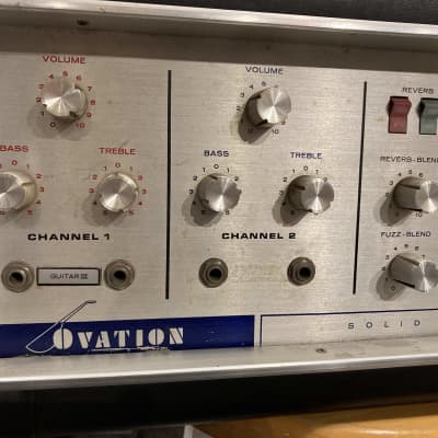 Ovation Model K-6001 Preamplifier - 60's | Reverb