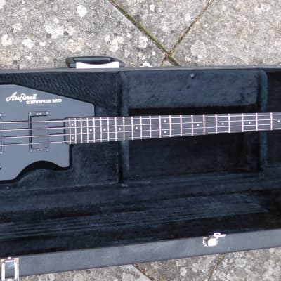 Aria Pro II Interceptor Bass Headless Japan 1986 black | Reverb