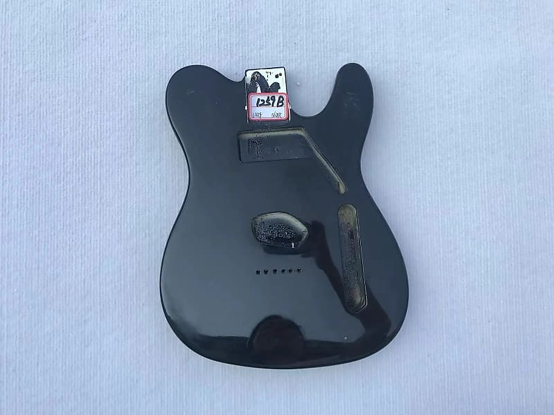 Gloss Black Telecaster Tele Style Guitar Body | Reverb