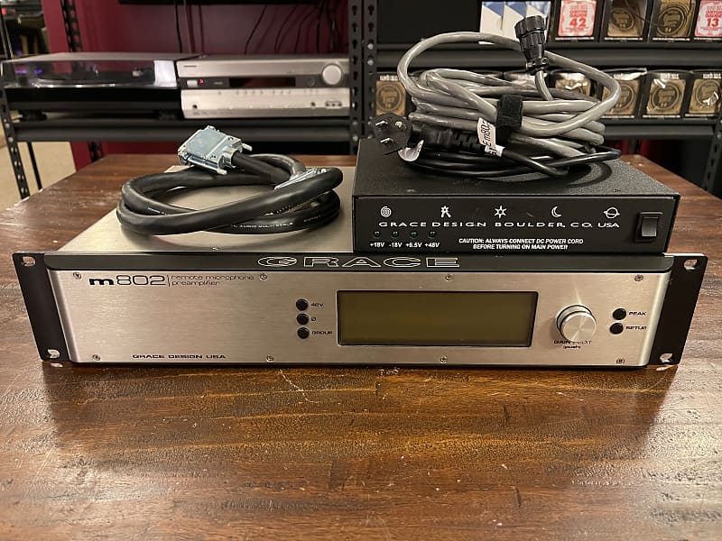 Grace Design m802 8 Channel Microphone Preamp Rare Digital | Reverb