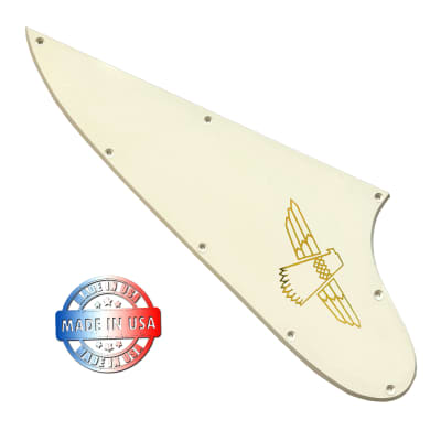 Parchment 3 Ply 8 Hole Pickguard for Epiphone Firebird | Reverb