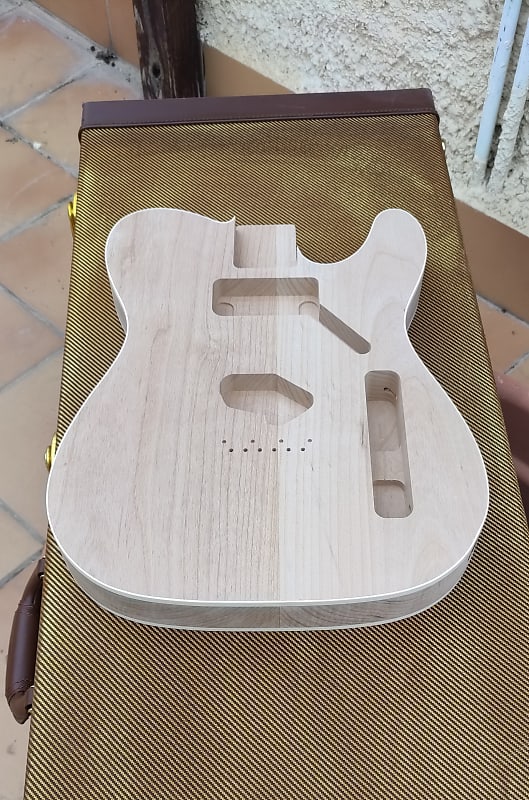 Telecaster body. Alder. Humbucker Neck. 2024 - Unfinished | Reverb