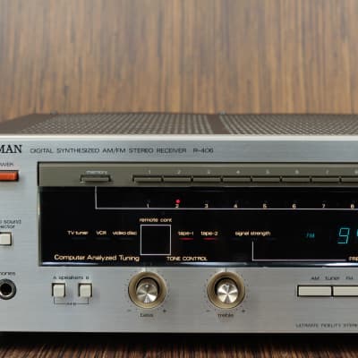 Luxman R-406 vintage stereo receiver - Electronically | Reverb