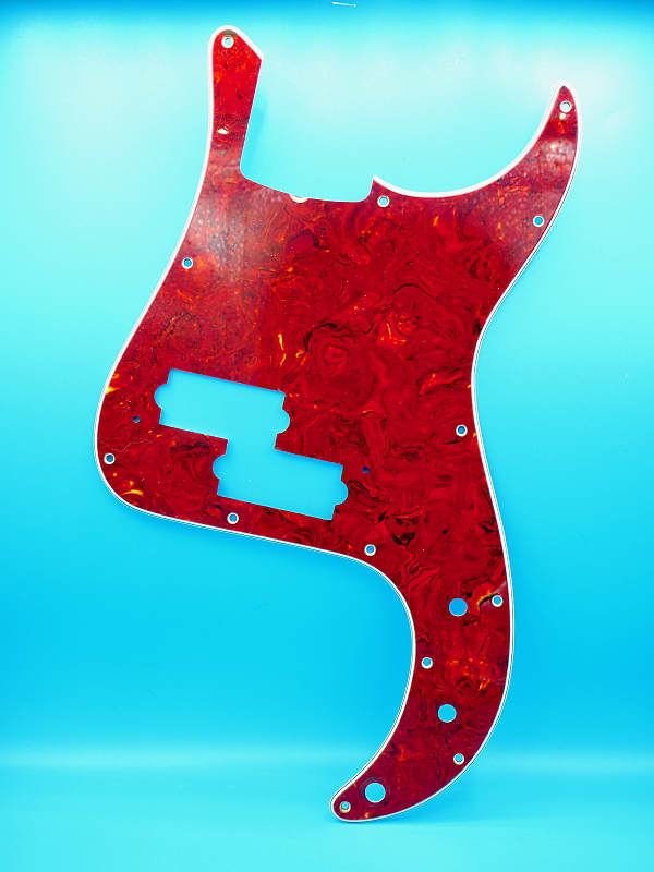 Fender Precision Bass '60s Vintage Reissue Pickguard Red | Reverb