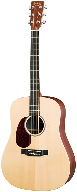 Martin DX1AE Dreadnought Acoustic-Electric Guitar, Left | Reverb