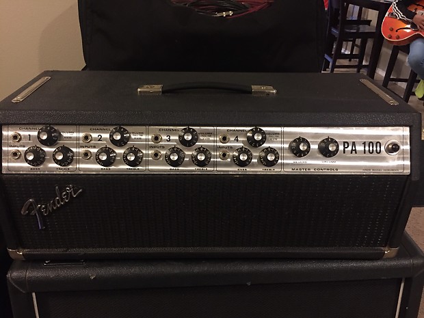Fender PA100 1970's Black | Reverb