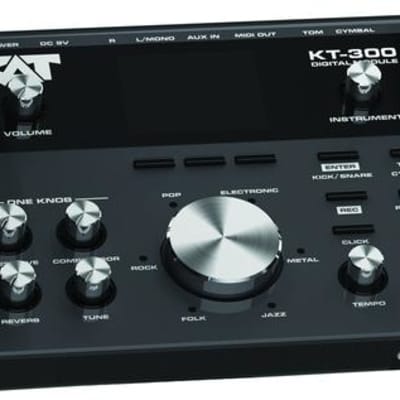 KAT Percussion KT-300 Electronic Drum Set w/ Remo Mesh Heads, | Reverb