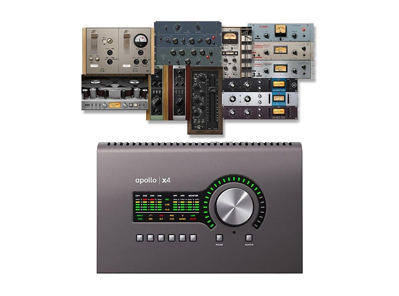 Universal Audio Apollo x4 Thunderbolt 3 Audio Interface - | Reverb
