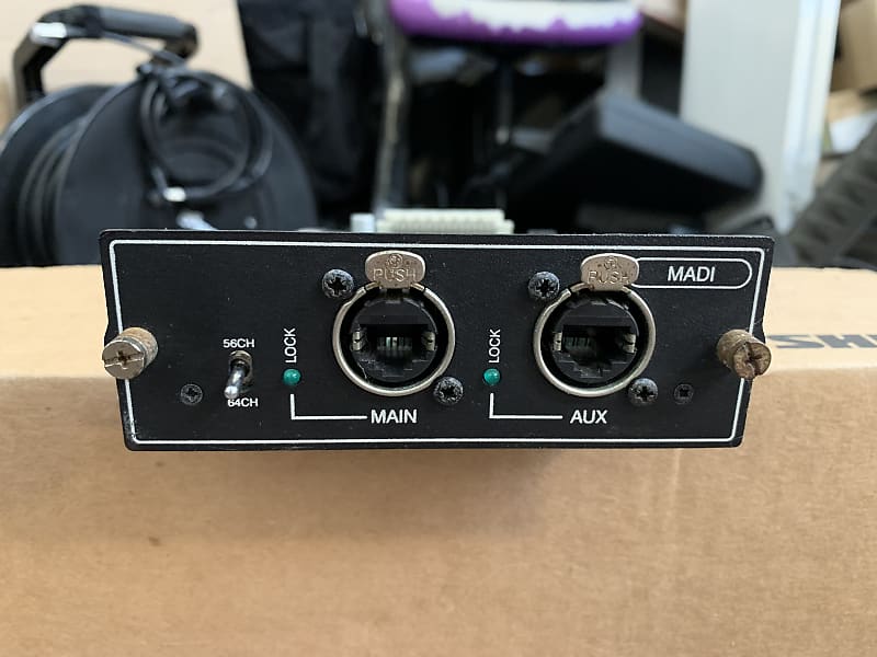 Soundcraft CAT 5 Dual MADI Card Digital Mixers SI Performer | Reverb