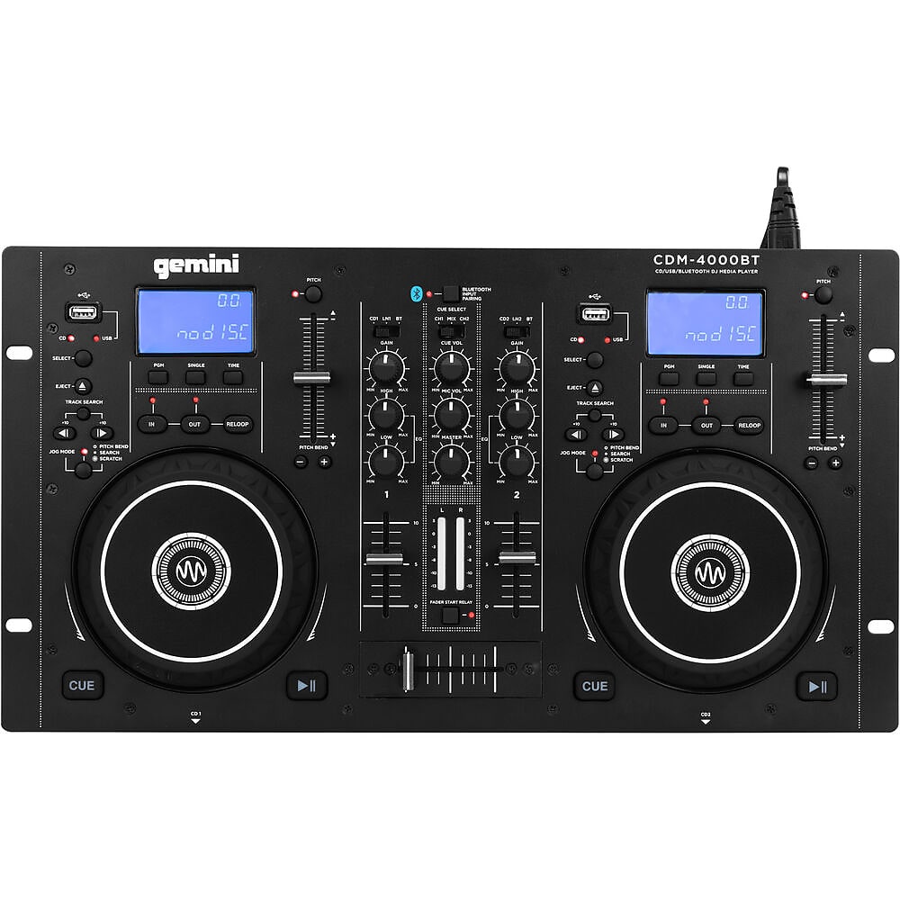 Gemini CDN-4000BT Dual Deck DJ Controller | Reverb