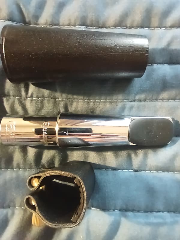 Runyon Quantum Metal Tenor mouthpiece 2000's - Silver | Reverb