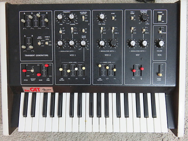 Vintage 1970s Octave The Cat 1853 Analog Synthesizer | Reverb UK