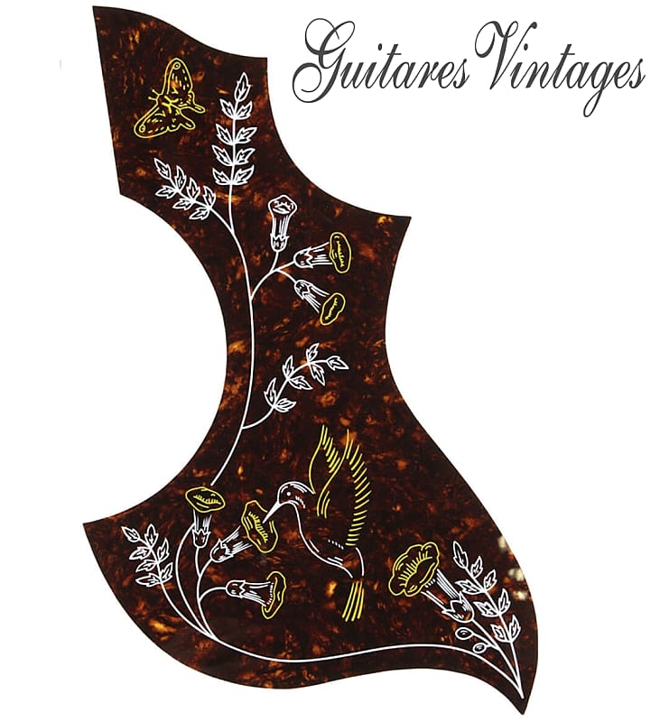 Pickguard type Gibson Hummingbird acoustique made | Reverb Deutschland