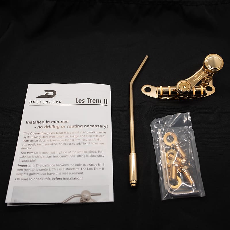 Duesenberg Les Trem II 2020 - Gold | Reverb
