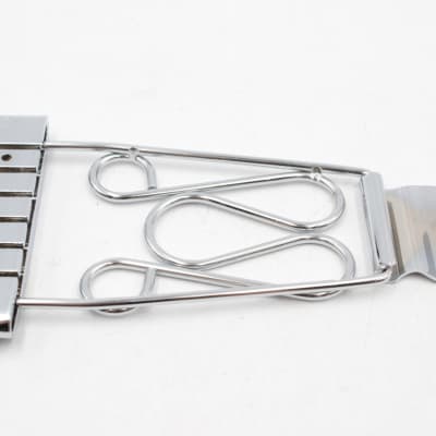 Chrome Trapeze Jazz Archtop Guitar Tailpiece - New Open Box | Reverb