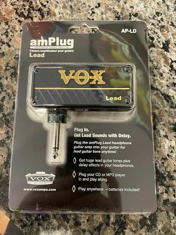 Vox amPlug Lead Headphone Guitar Amplifier New 100% Smart | Reverb UK