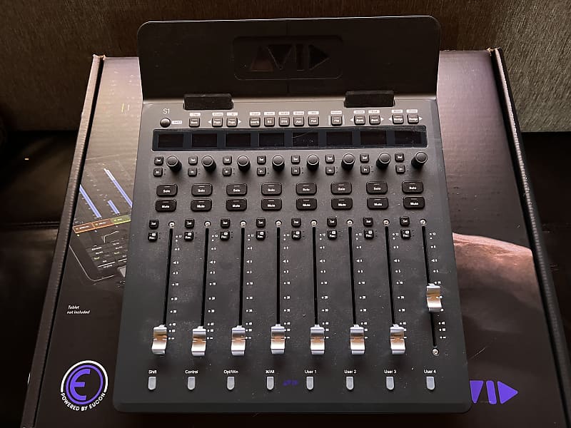Avid S1 8-Fader EUCON Desktop Pro Tools Control Surface 2019 | Reverb