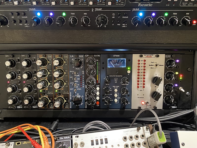 Total Audio Control TAC 11 Advanced 11 Slot 500 series Rack - | Reverb