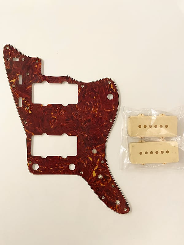 Relic Jazzmaster Pickguard and Pickup Covers (Tortoise / Aged | Reverb