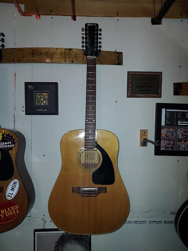 Pan by Aria 12 String 1970s Natural | Reverb