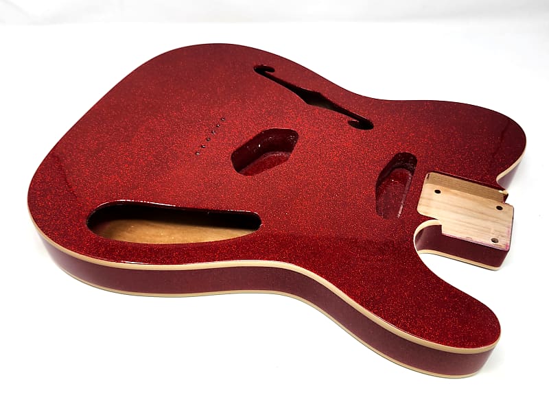 Brio 69 Telecaster Thinline SS Double Bound Alder Body | Reverb