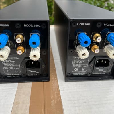 2x Crimson Elektrik CS630 C High End Hifi Amplificateur | Reverb UK