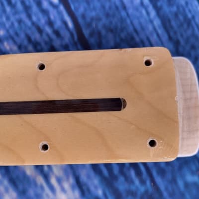 Indonesian Strat Replacement Neck --Maple with block inlay | Reverb
