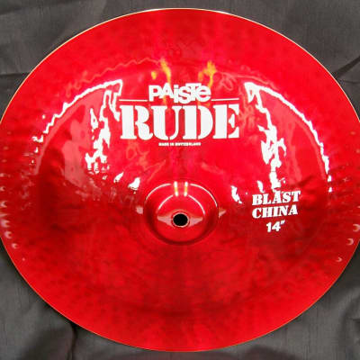 Paiste 14 Rude Blast China | Reverb