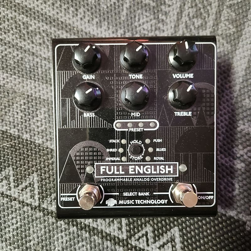 RJM Full English Overdrive - Black | Reverb