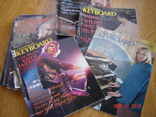 Rare Contemporary Keyboard Magazines | Reverb