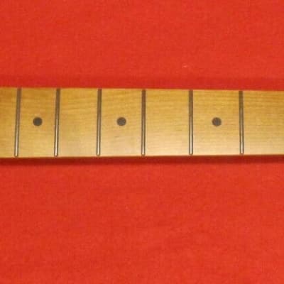 ST Guitar Neck, ROASTED Maple fretboard, Roasted Maple | Reverb