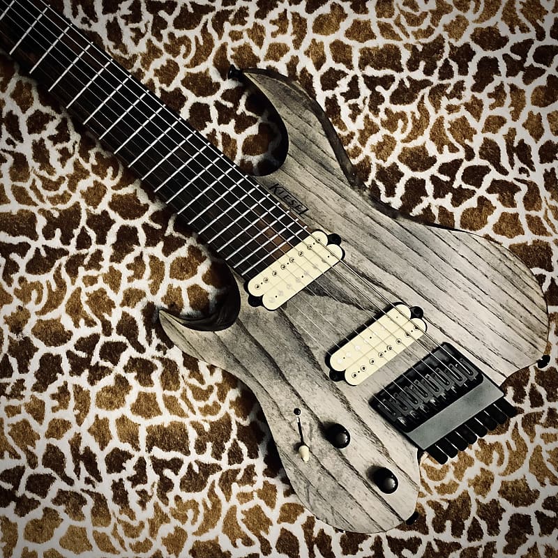 Kiesel VM8 Headless Multiscale left-handed 8 string guitar | Reverb