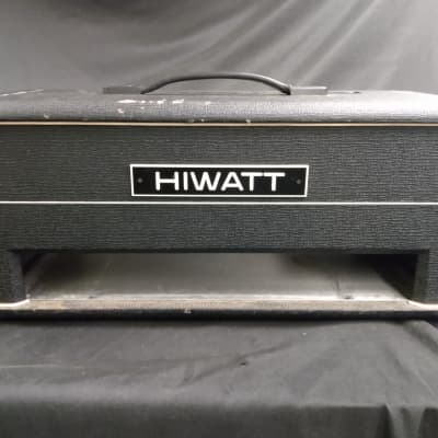 1980s Hiwatt Lead Series Headbox Black Original | Reverb UK