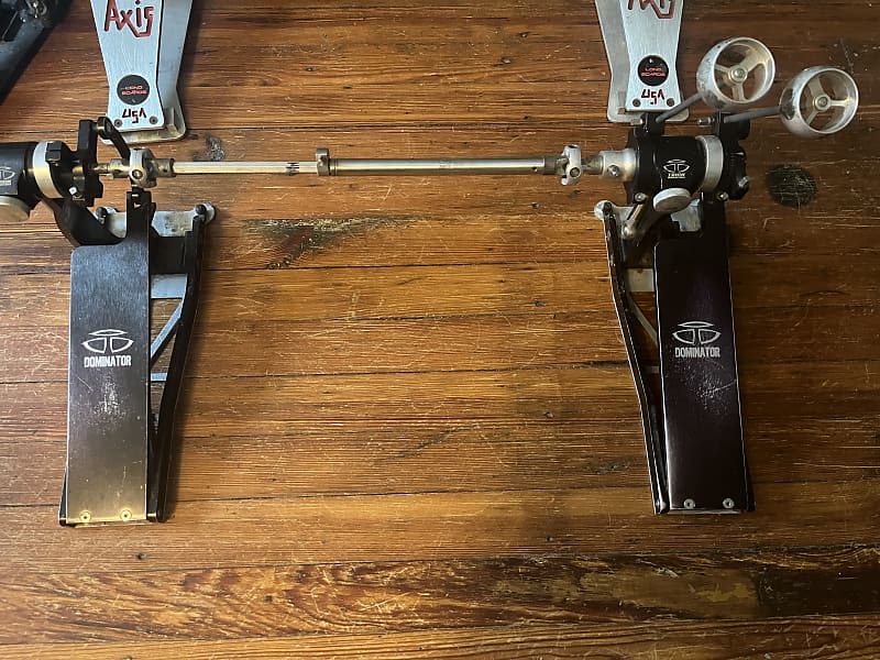 Trick Dominator Double Bass Direct Drive Long Board Pedals | Reverb