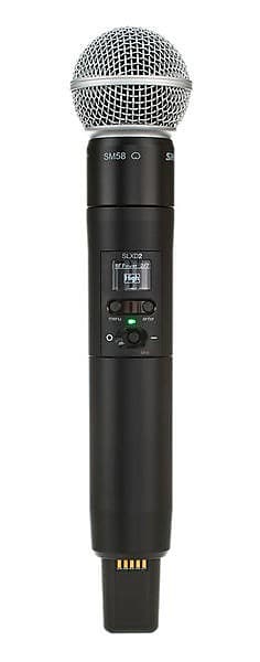 Shure SLXD2/SM58 Wireless Handheld Microphone | Reverb