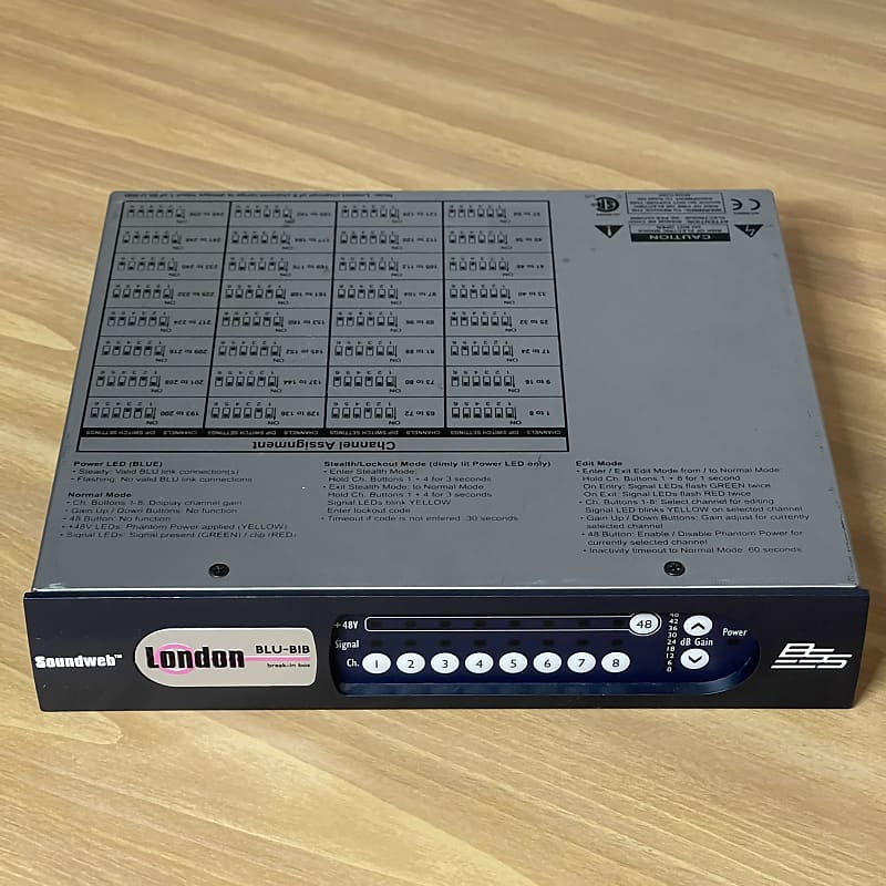 BSS Audio Soundweb London BLU-BIB Break In Box Input Expander | Reverb