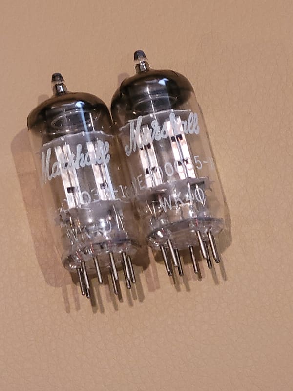 (2) Marshall Pre-Amp Tubes VLVE-00035-18 WK40 12AX7 | Reverb