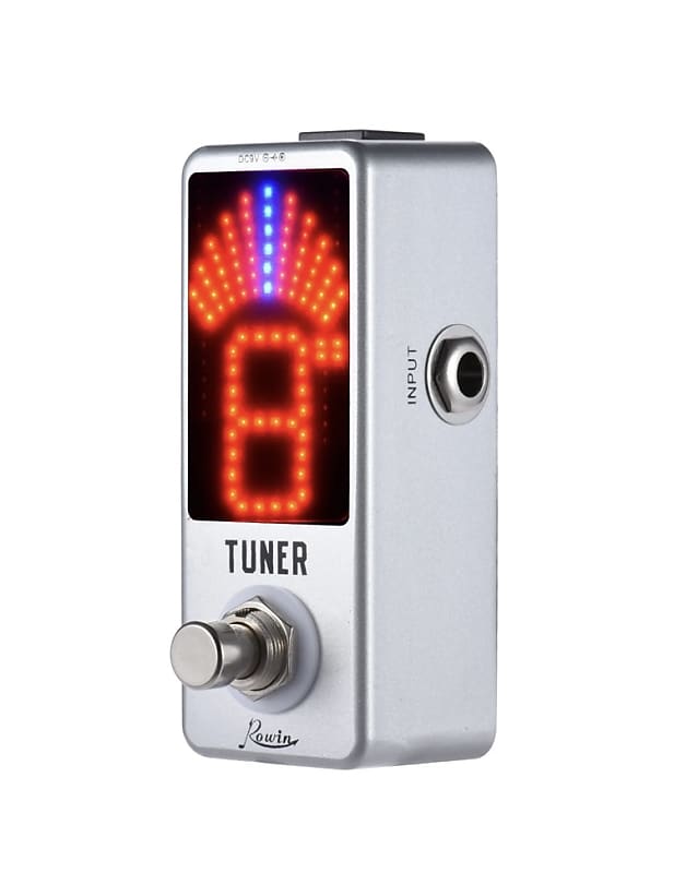 Rowin Chromatic pedal tuner with true bypass | Reverb