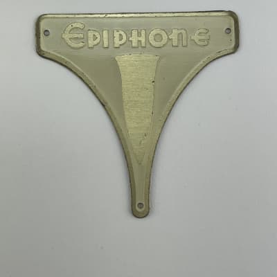 Vintage Epiphone Bikini Logo Badge -Epiphone Crestwood, | Reverb
