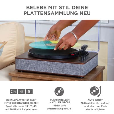 ION Audio Luxe LP – Bluetooth Vinyl Record Player | Reverb Deutschland