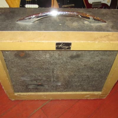 1963 Kay Combo Tube Amp Grey and White | Reverb Deutschland