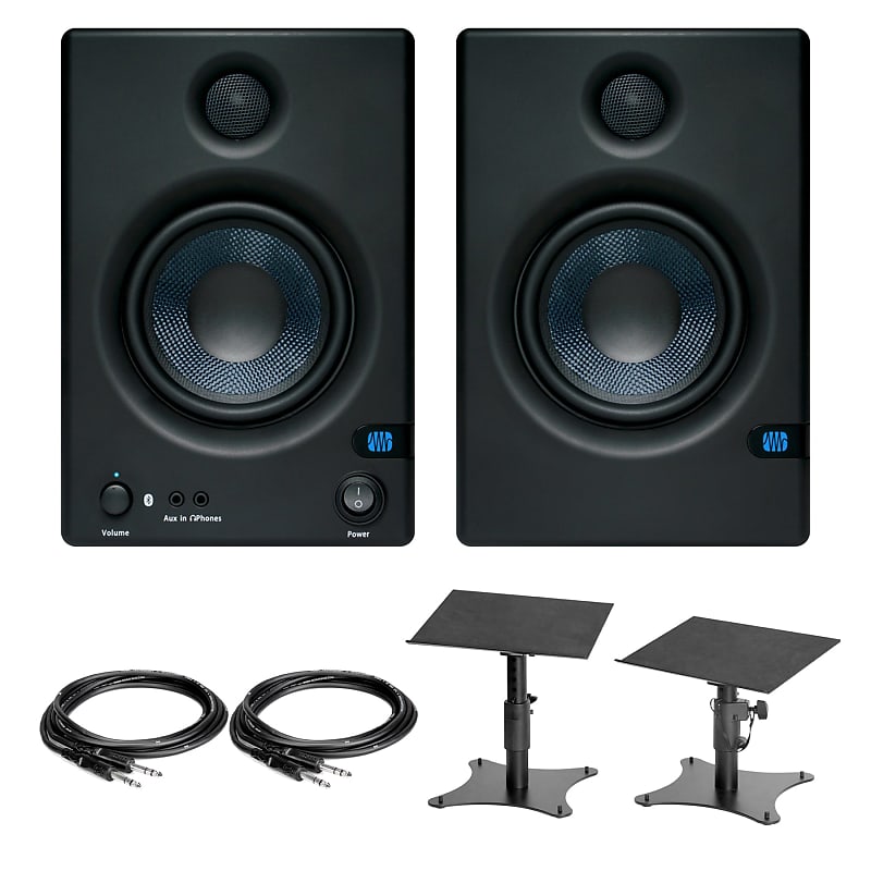 PreSonus Eris 5BT 2nd Gen 5-inch Studio Monitors Bundle with | Reverb