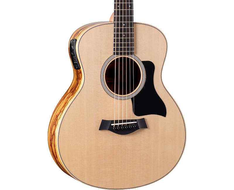 Taylor GS Mini-e Ziricote Limited Natural w/Black Pickguard | Reverb
