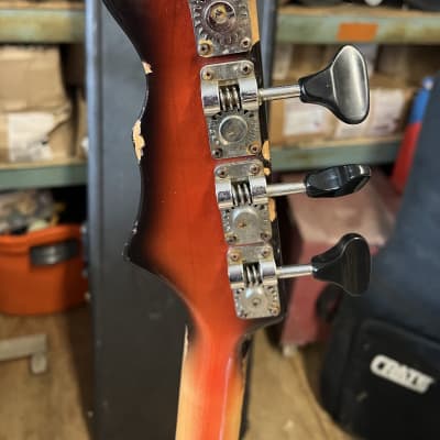 Burns Jazz Bass 1960s Sunburst | Reverb