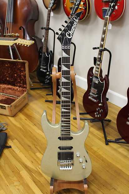 Charvel super strat mid 80s silver sparkle | Reverb