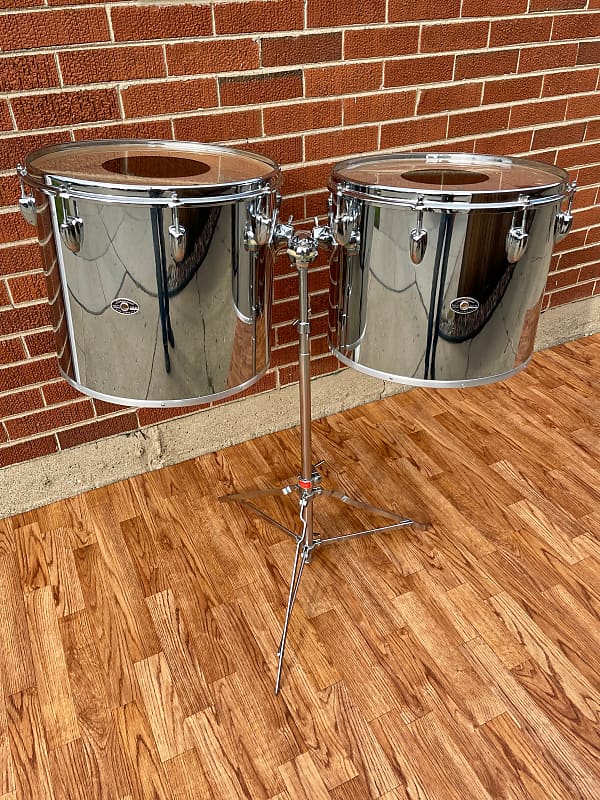 1970s Slingerland 15" & 16" Concert Tom w/ Set-O-Matic | Reverb