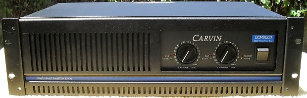 Carvin DCM2000 Power Amplifier 2000 watts! | Reverb