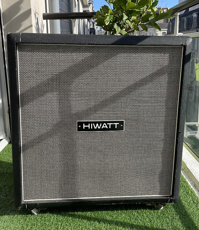 Hiwatt cab 4x12 - 4121 - 1972 - Very rare 50W model | Reverb